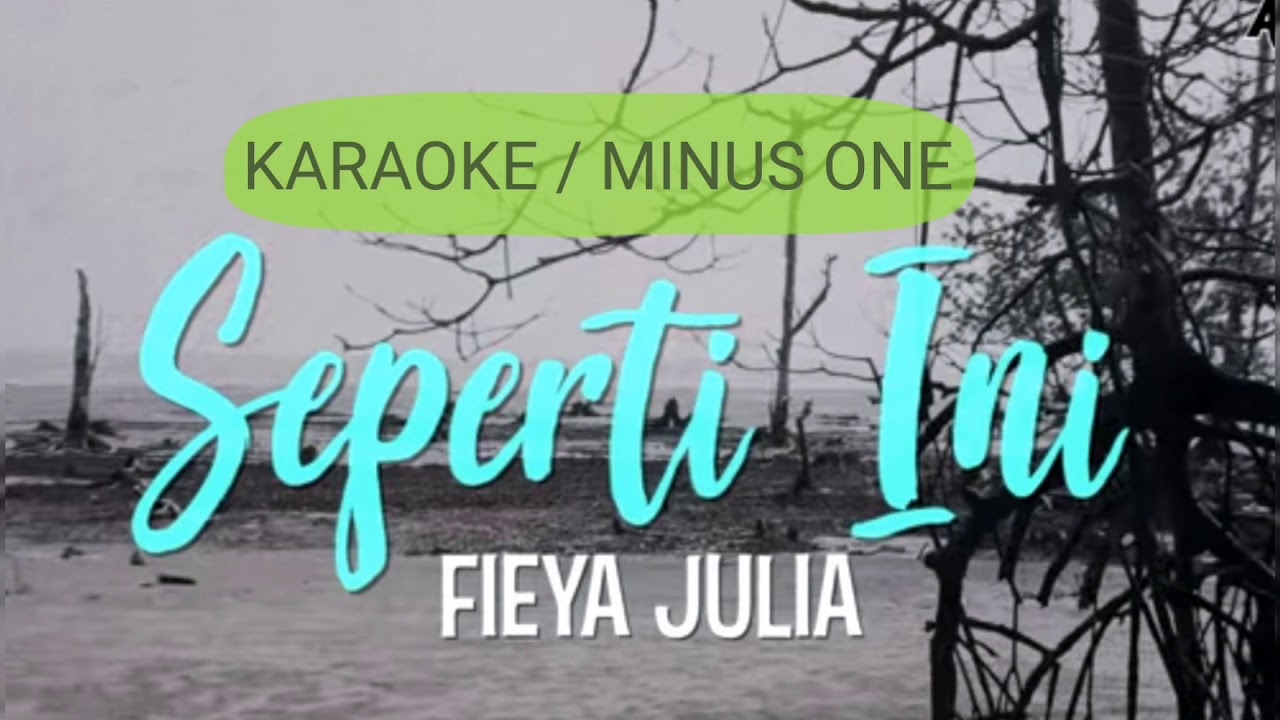 Fieya Julia - Seperti Ini (karaoke/minus one) - YouTube