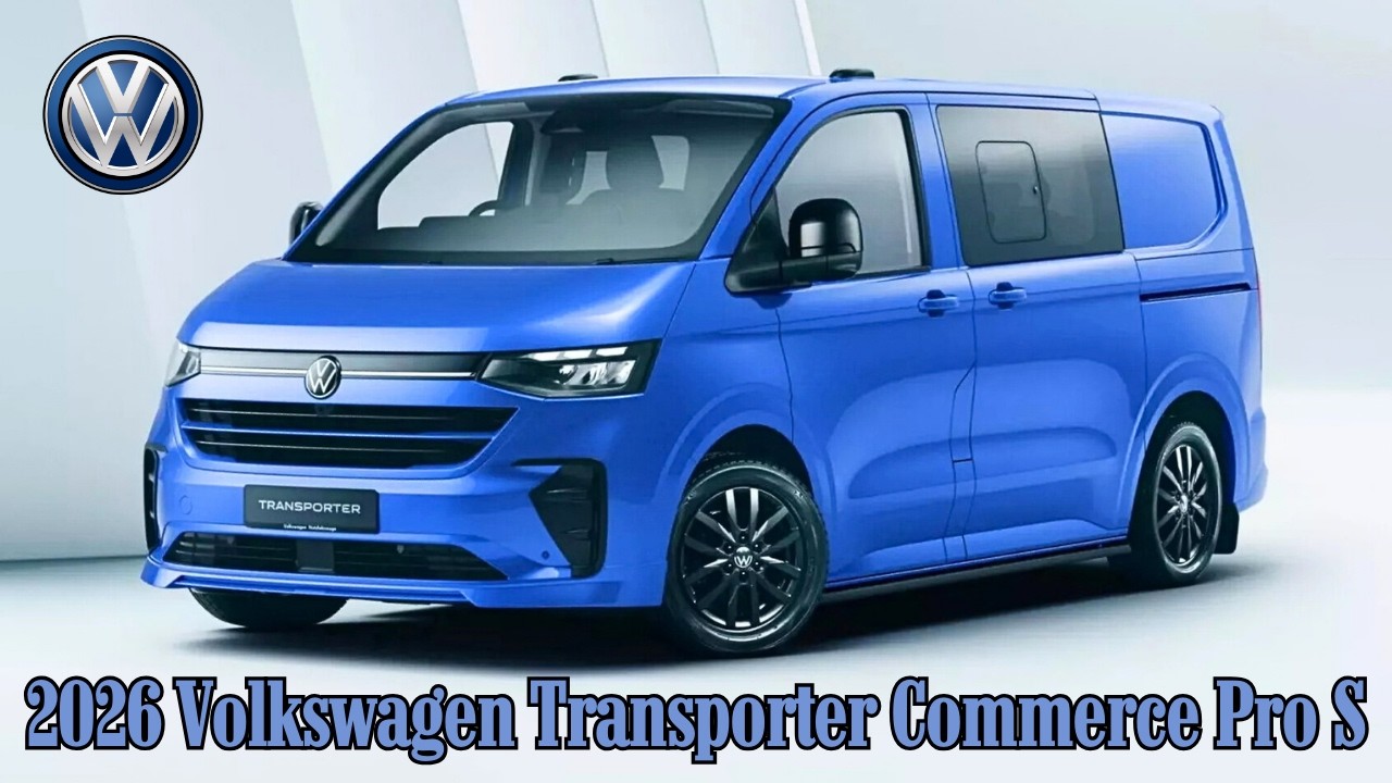 The Ultimate Workhorse! 🚐 New VW Transporter Commerce Pro S Review ...