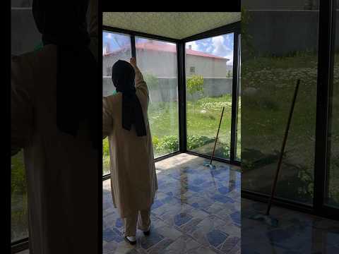 bugün günlerde. balkon temizliği mis gibi oldu