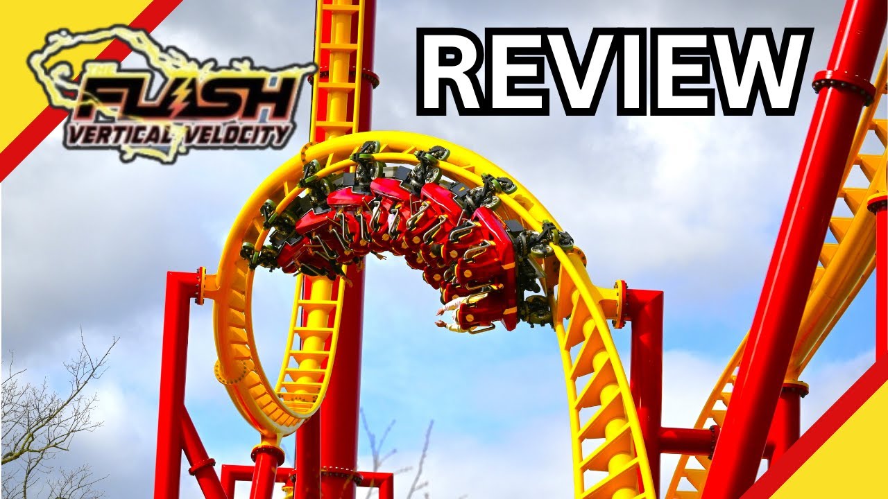 The Flash: Vertical Velocity Review | Six Flags Great Adventure's NEW ...