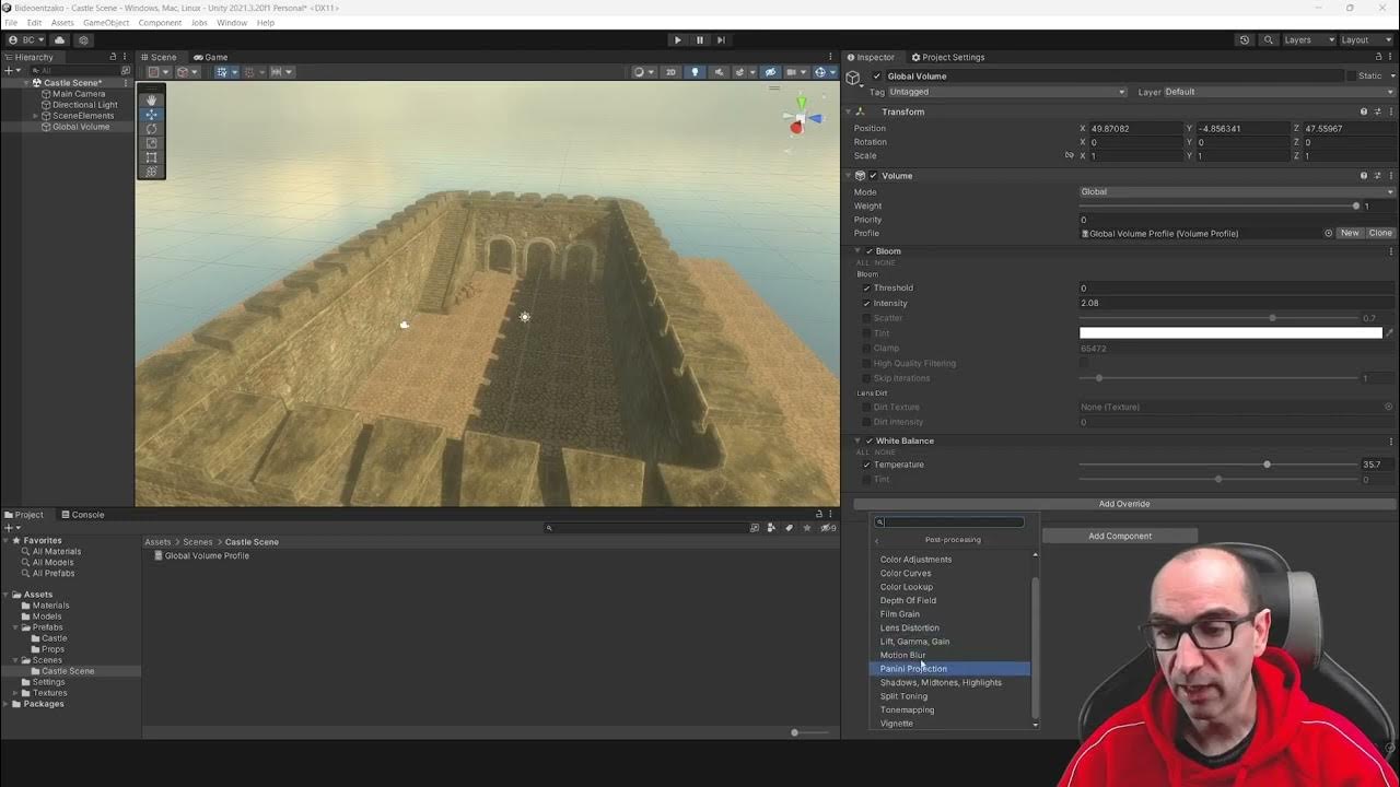 Post-procesado en el URP de Unity - YouTube