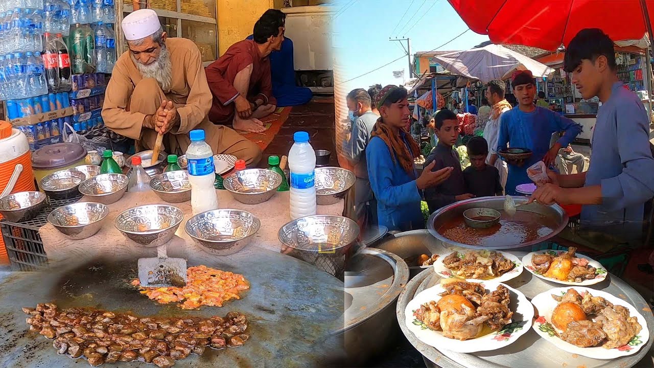 Traditional Street food in Sorkhrood do saraka Jalalabad Afghanistan ...