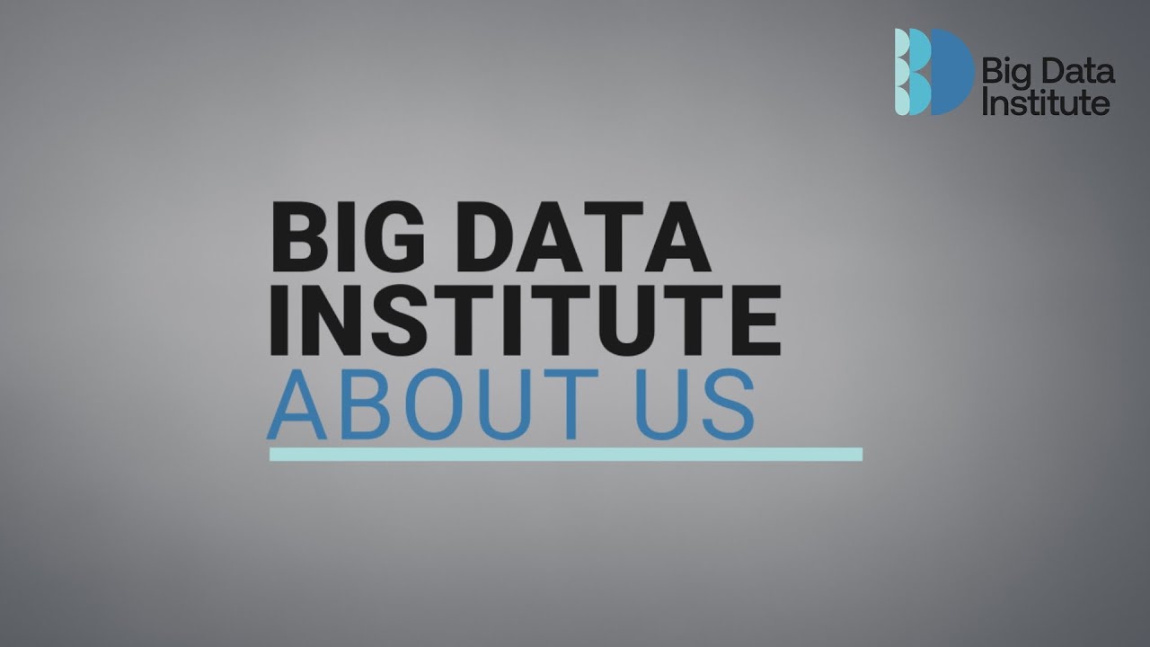Big Data Institute About Us - YouTube