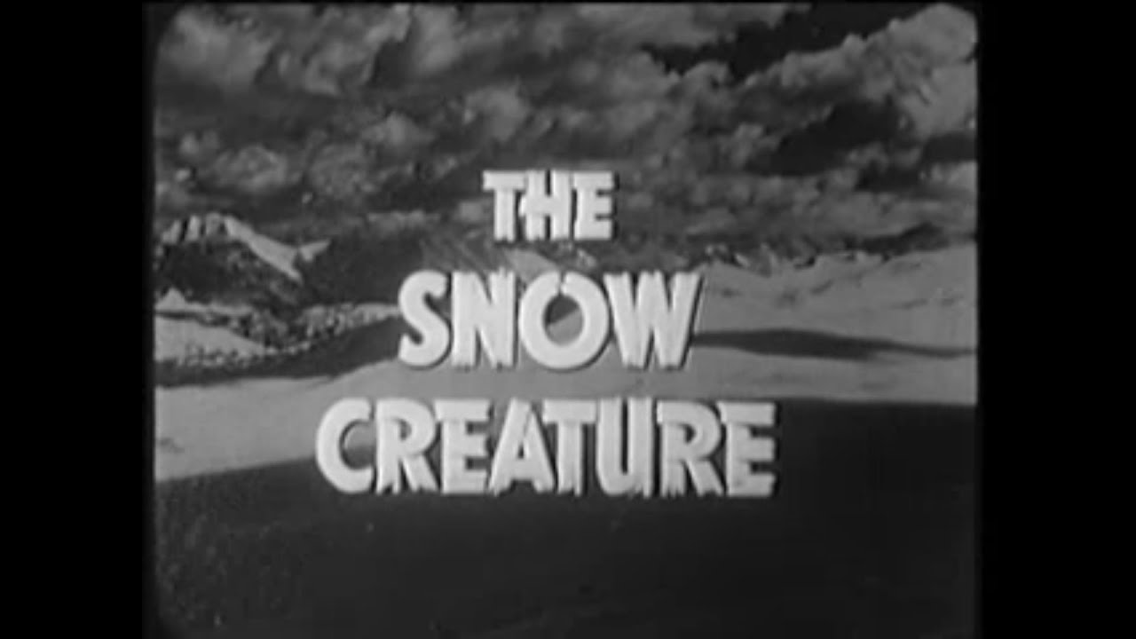 The Snow Creature [1954] - Public Domain - YouTube