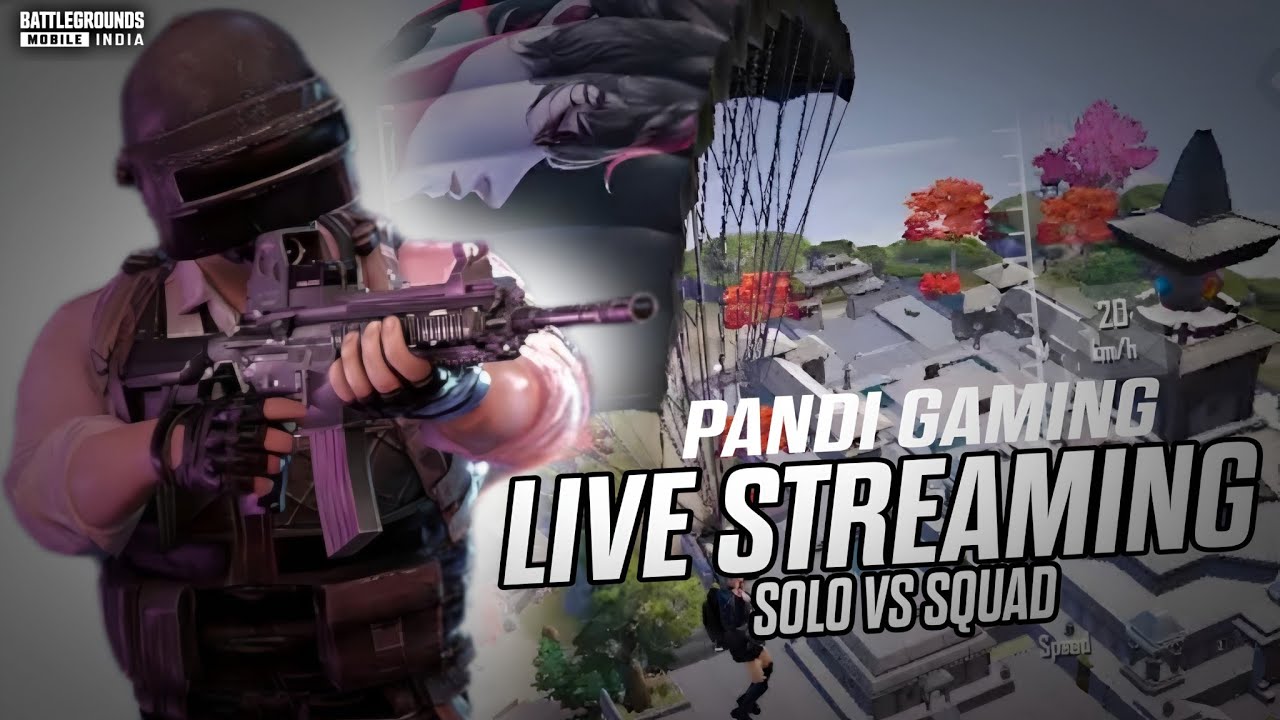 BGMI NEW UPDATE NEW STRAT SOLO VS SQUAD LIVE BGMI NEW VERSION - YouTube