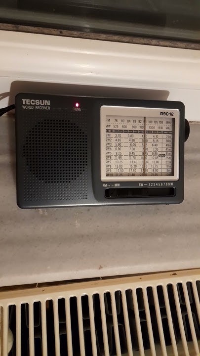 tecsun r 9012 mw radio russyke - YouTube