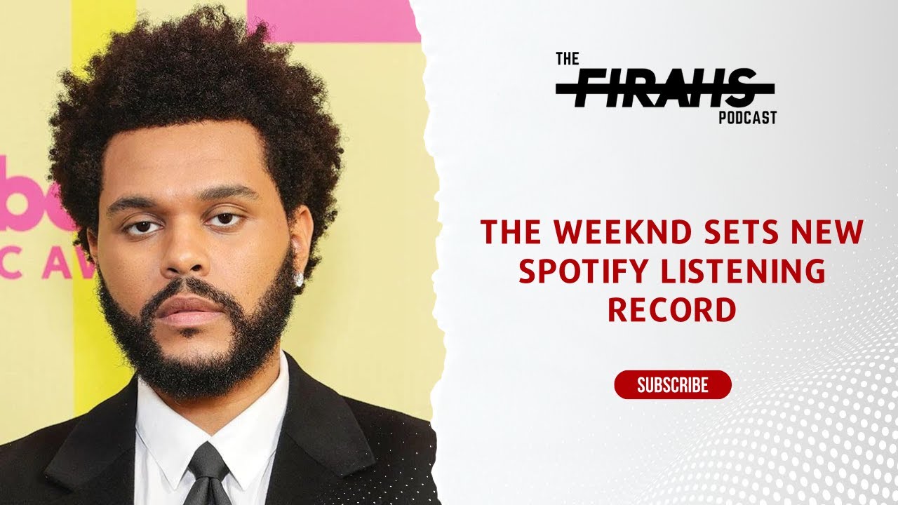 The Weeknd Sets New Spotify Listening Record | CLIPS - YouTube