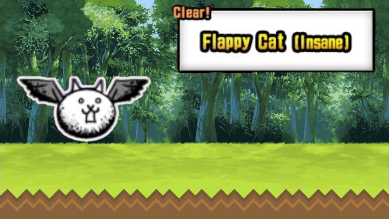 The Crazed Bird - Flappy Cat (Insane) - The Battle Cats - YouTube