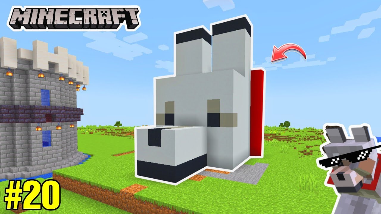 I BUILD A DOG HOUSE II MINECRAFT SURVIVAL II MINECRAFT SURVIVAL SERIES ...