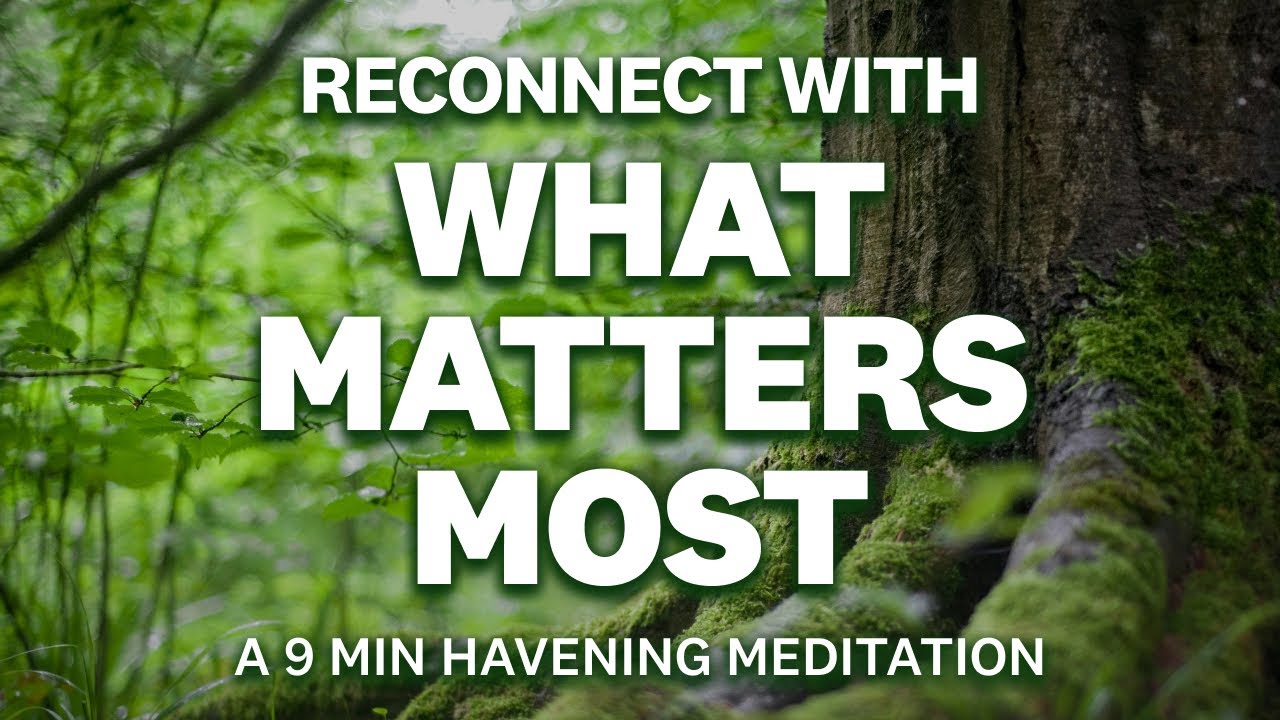9-Min Havening Meditation to Reconnect with Your Values - YouTube