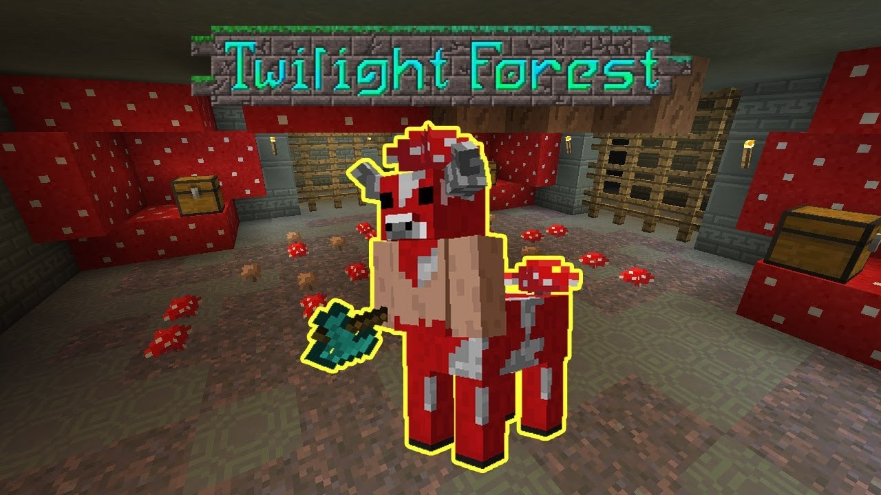 Minecraft: |Twilight Forest| Minoshroom Boss Battle! - YouTube
