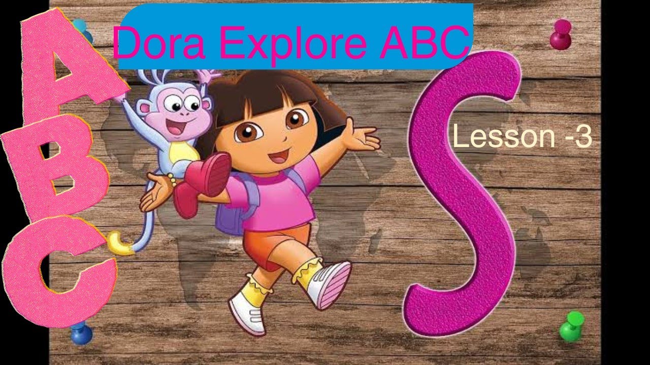 Dora Explore ABCD English Alphabets #alphabet #dora #explore #kidsvideo ...