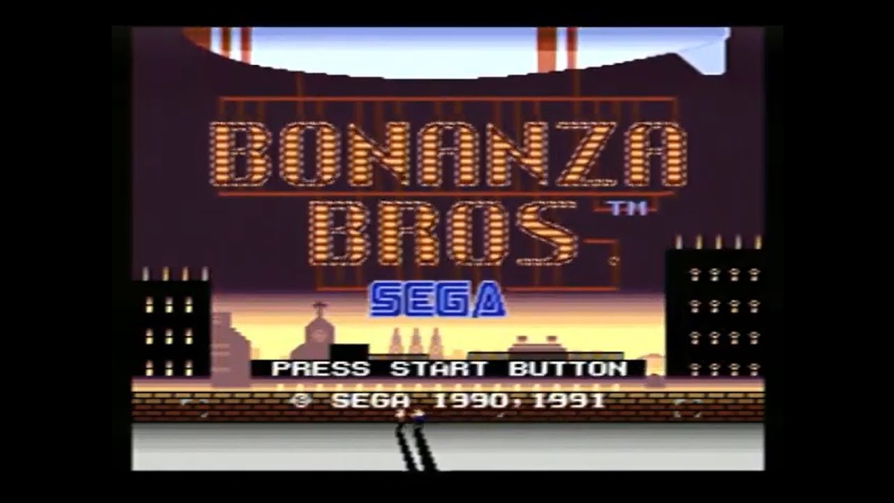 BONANZA BROS 🎌 [ Mega Drive ] 🎮 ( 60 Hz / Original System ). - YouTube