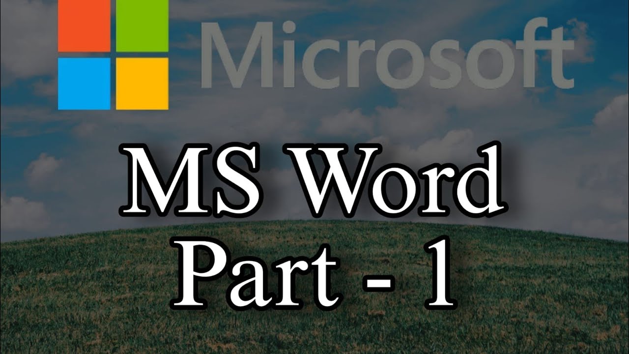 MS-Word | MS-Office | Microsoft word 2007| Kapil Joshi tutorials ...
