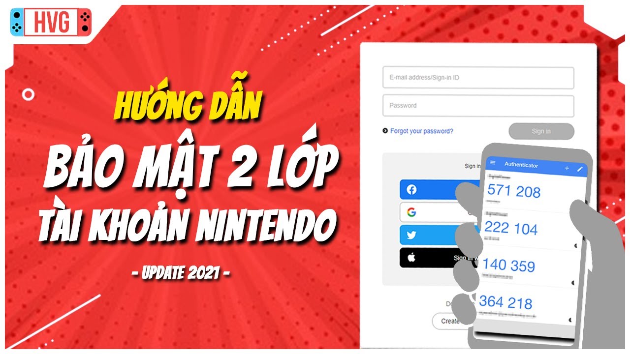 Hướng dẫn bật bảo mật hai lớp trên tài khoản Nintendo | 2-Step ...
