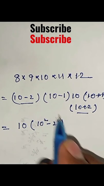 New Calculation method|| New Math tricks for fast calculation|| Easy math tricks #maths # ...