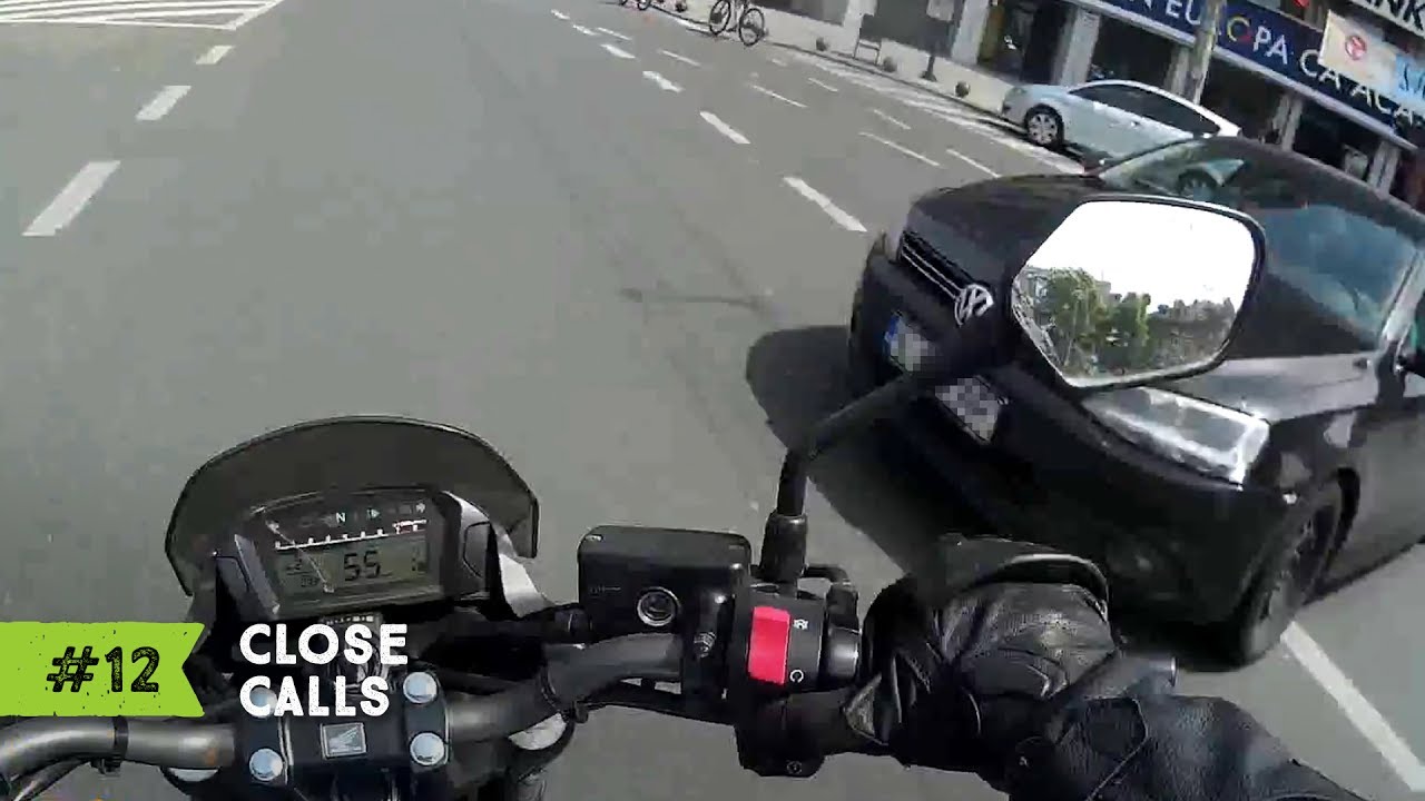 Motorcycle CLOSE CALLS 2017 | EP. #12 | Rider MISTAKES, CARELESS ...