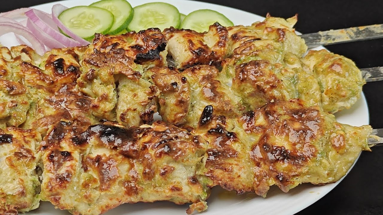 Soft And Juicy Chicken Tikka Recipe | Murg Malai Tikka Recipe - YouTube