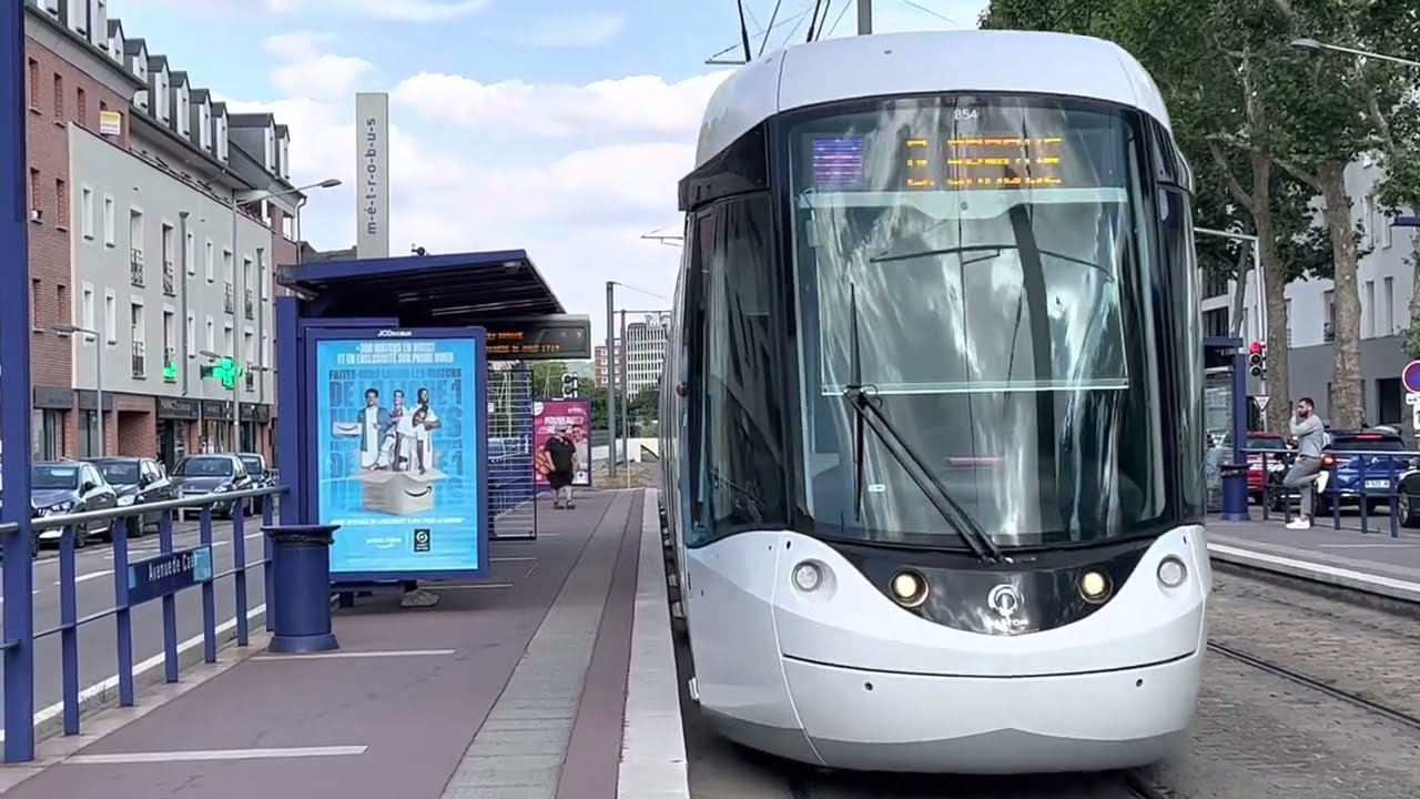 Tramway de Rouen - YouTube