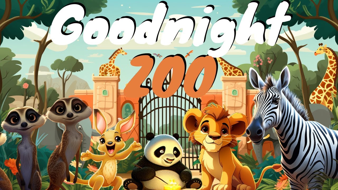 Goodnight Zoo Story 🦘🦓🦁🐼: Soothing Bedtime Stories for Toddlers ...