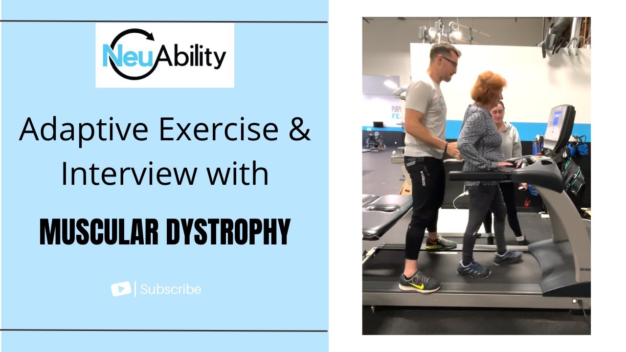 Muscular Dystrophy - Adaptive Exercise & Interview - YouTube