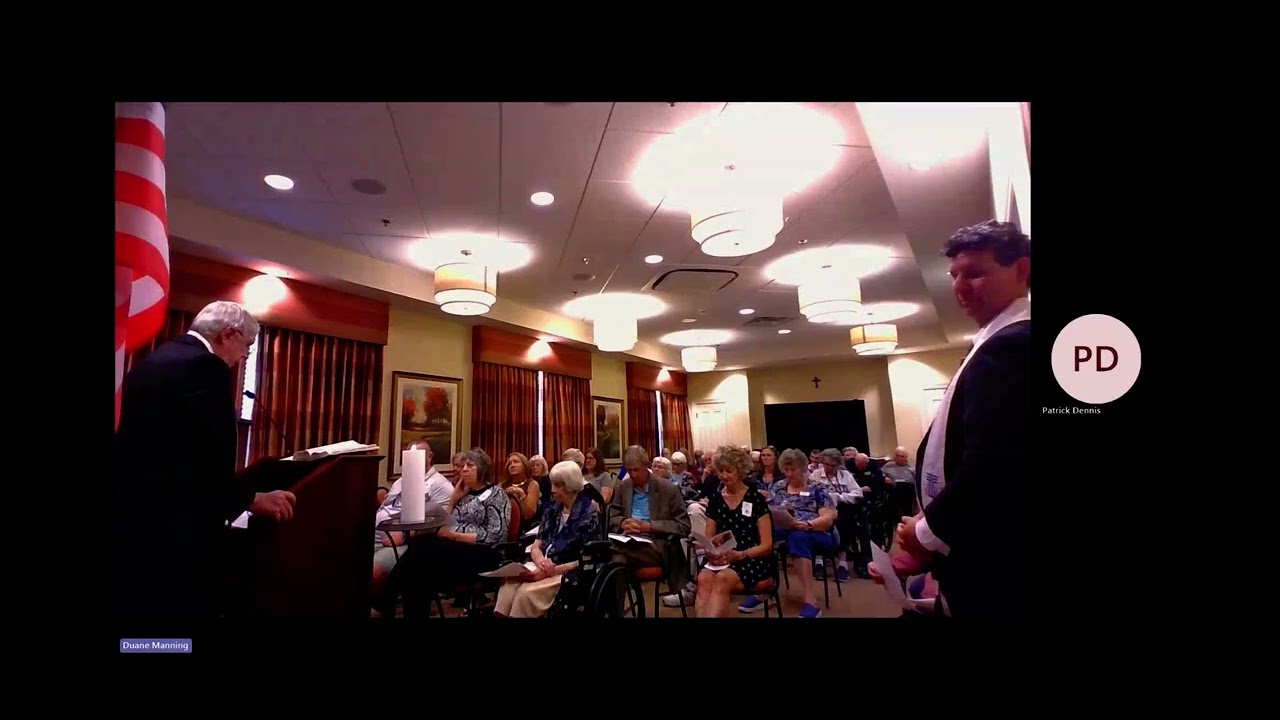Bob Manning Memorial Service - YouTube
