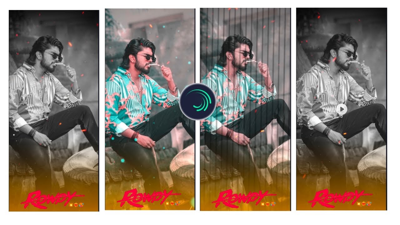 KANNADA NEW TRENDING ATTITUDE 😎DIALOGUE VIDEO EDITING IN ALIGHT MOTION ...