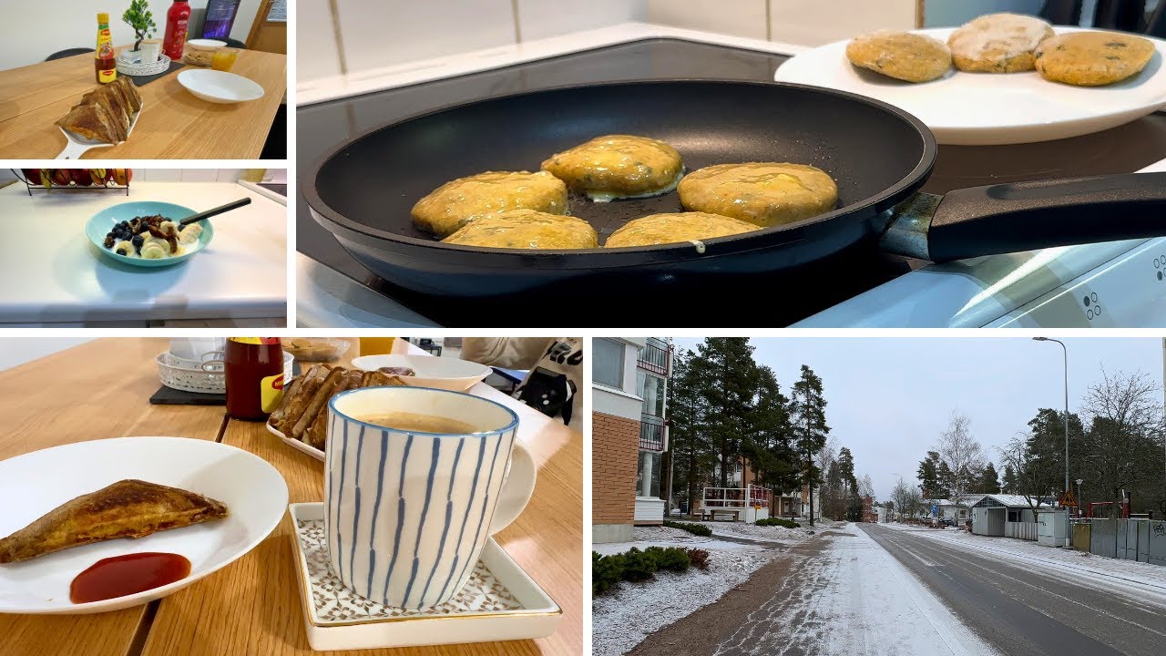 Slow living in Finland | Daily Routine | Aesthetic cooking | Cozy rainy ...