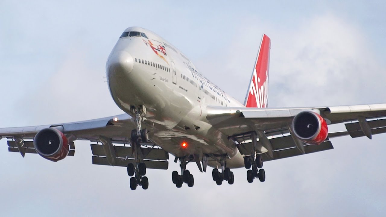 Runway 27L Arrivals - Plane Spotting at London Heathrow Airport - YouTube