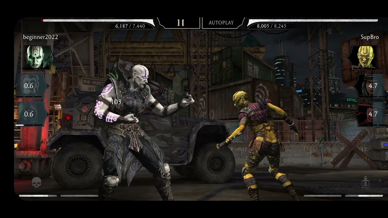 shinnok ermac quan chi vs fire god liu gang mk11 raiden d vorah - YouTube