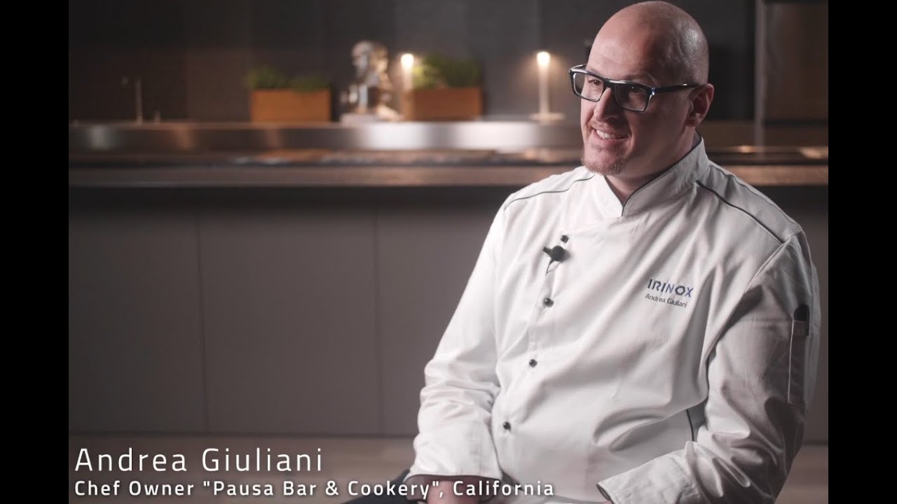 Irinox Home with Chef Andrea Giuliani - Main plate - YouTube