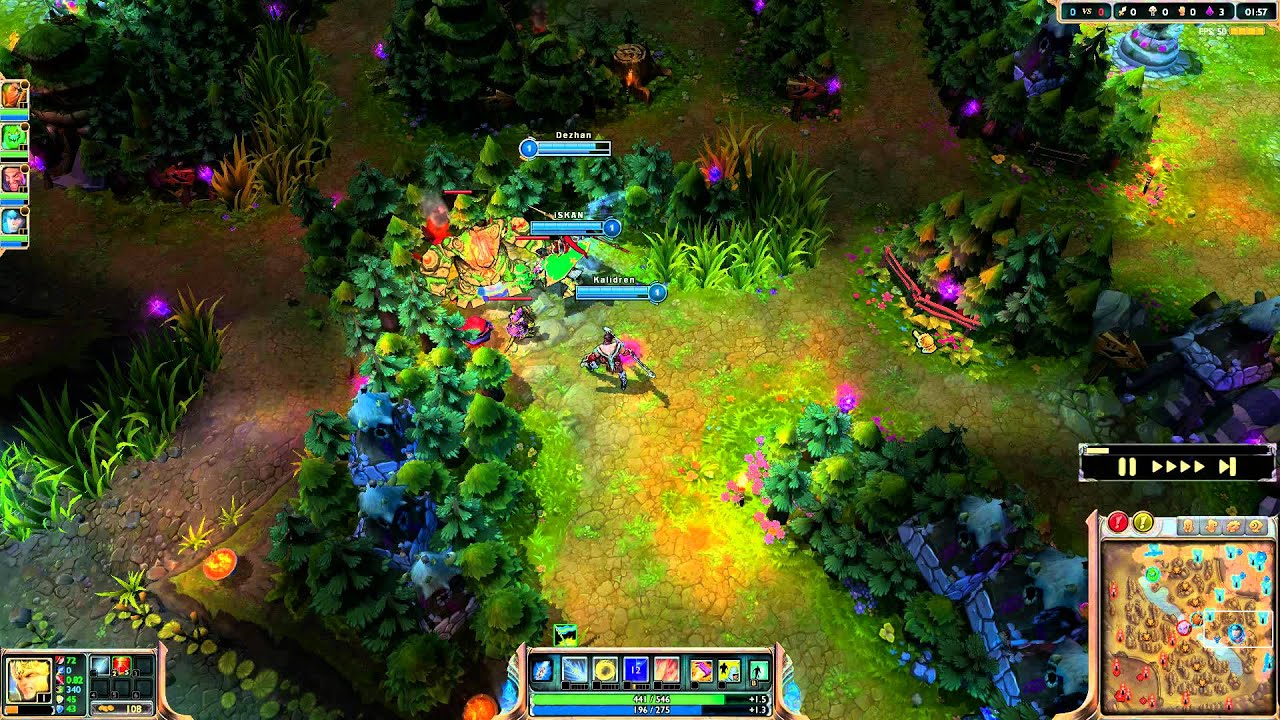 LoL - Blue buff block - YouTube
