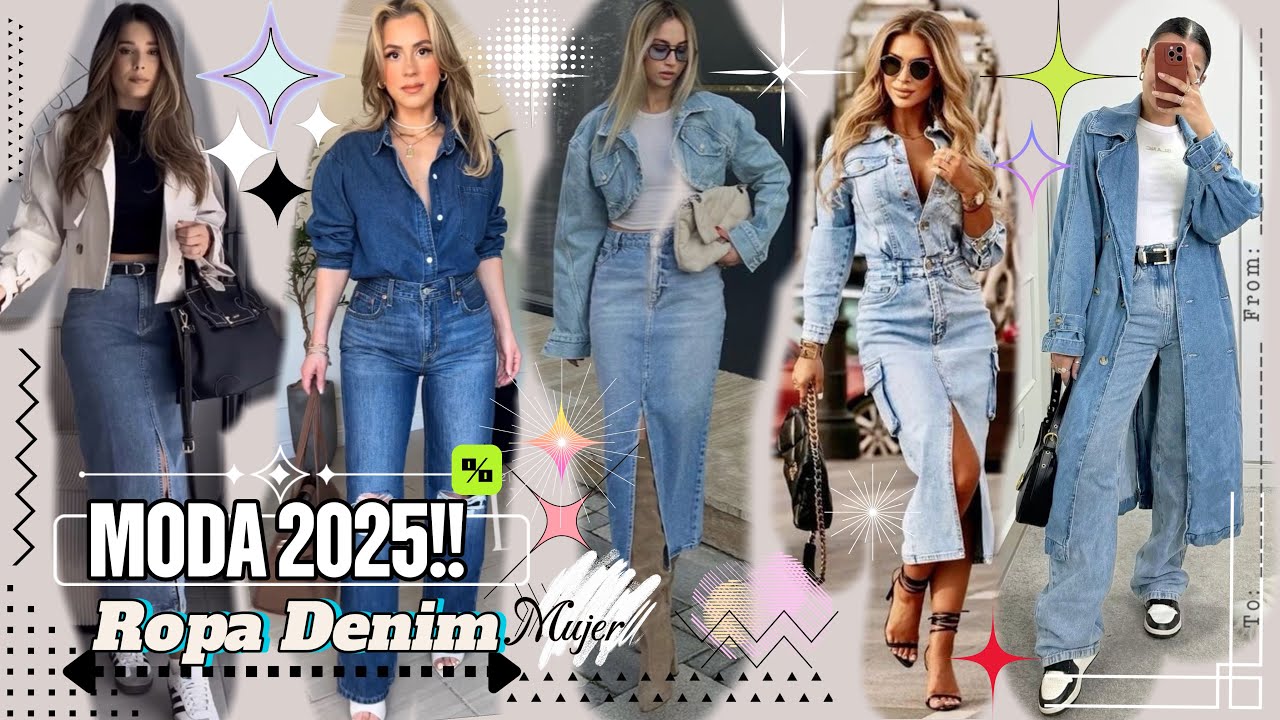 IDEAS DE OUTFIS 🤩!!MODA 2025 ESTILOS PARA VESTIR LA ROPA DE MODA - YouTube