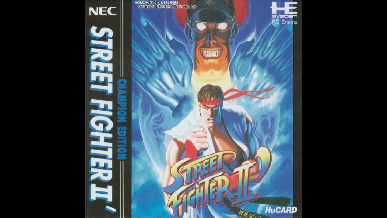 STREET FIGHTER II: CHAMPION EDITION (NEC PC-Engine / TurboGrafx-16 ...