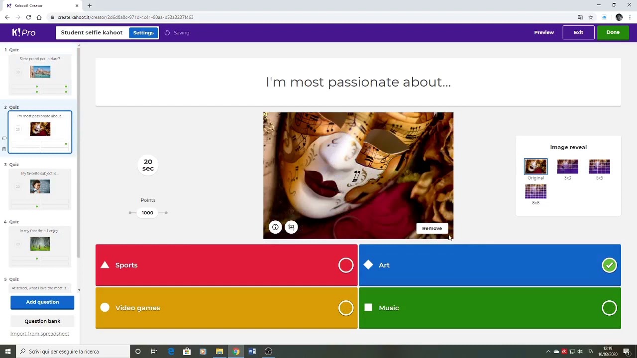 Scuola: Didattica da casa - Tutorial Kahoot - Quiz per alunni - YouTube