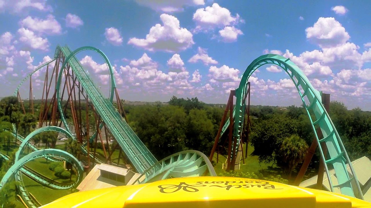 Kumba Front Seat on-ride HD POV @ Busch Gardens Tampa - YouTube