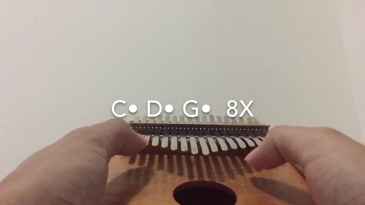 Kimi no Nawa-Sparkle Kalimba Tutorial (Lettered Notation) - YouTube