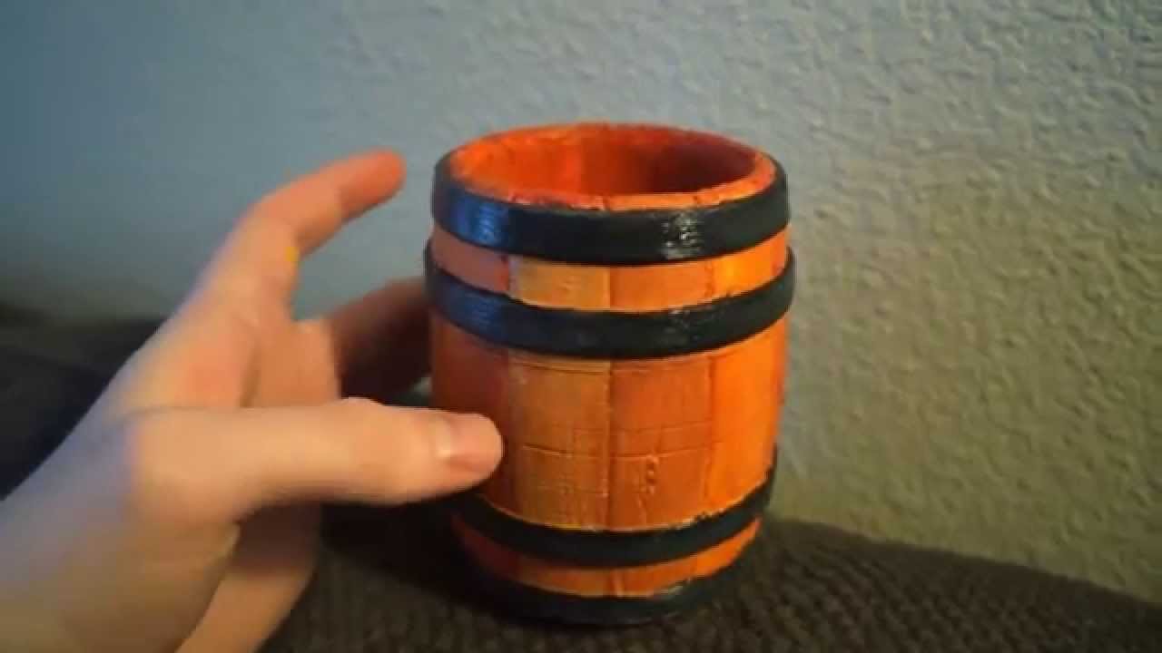 3D Printed barrel - YouTube
