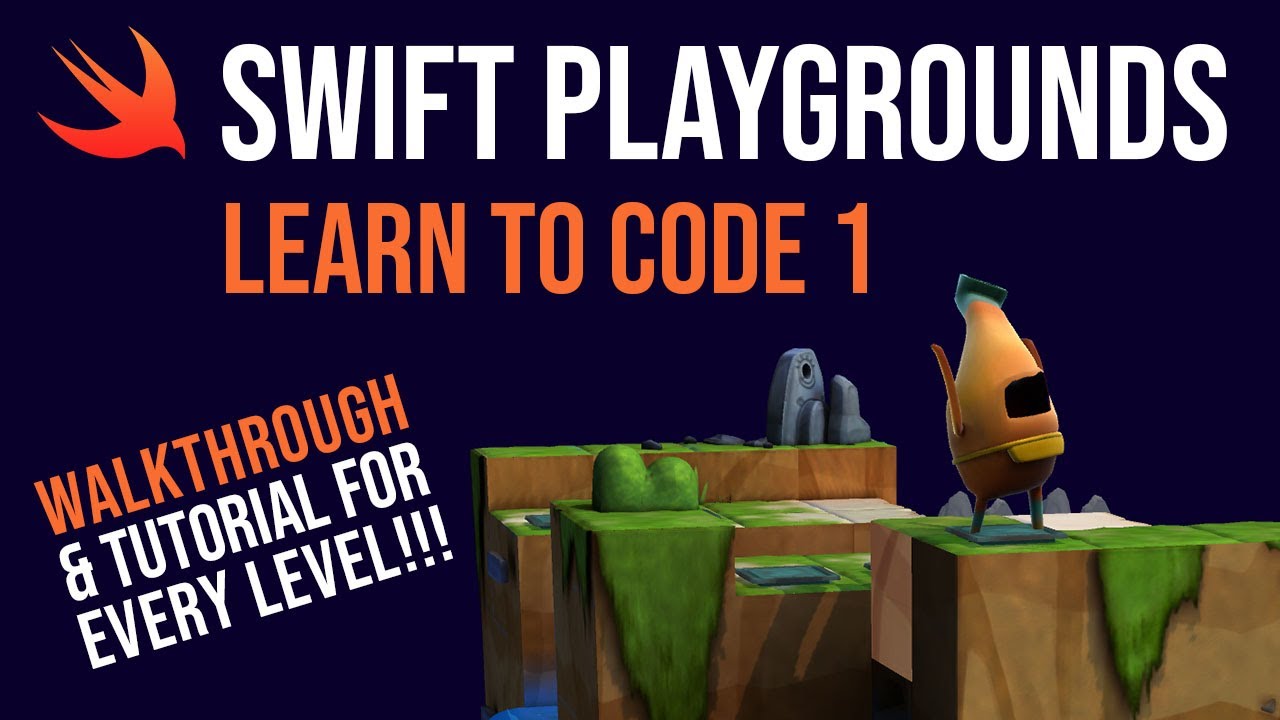 Swift Playgrounds Learn To Code 1 Walkthrough And Tutorial With Working Solutions For Every