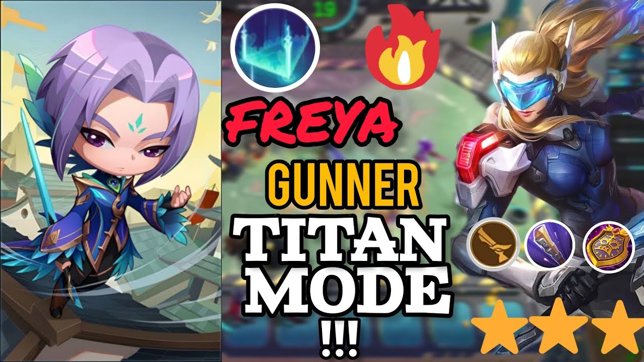 MAGICCHESS LING 2 HYPER FREYA GUNNER TITAN MODE (6 WM + 6 GUNNER) - YouTube
