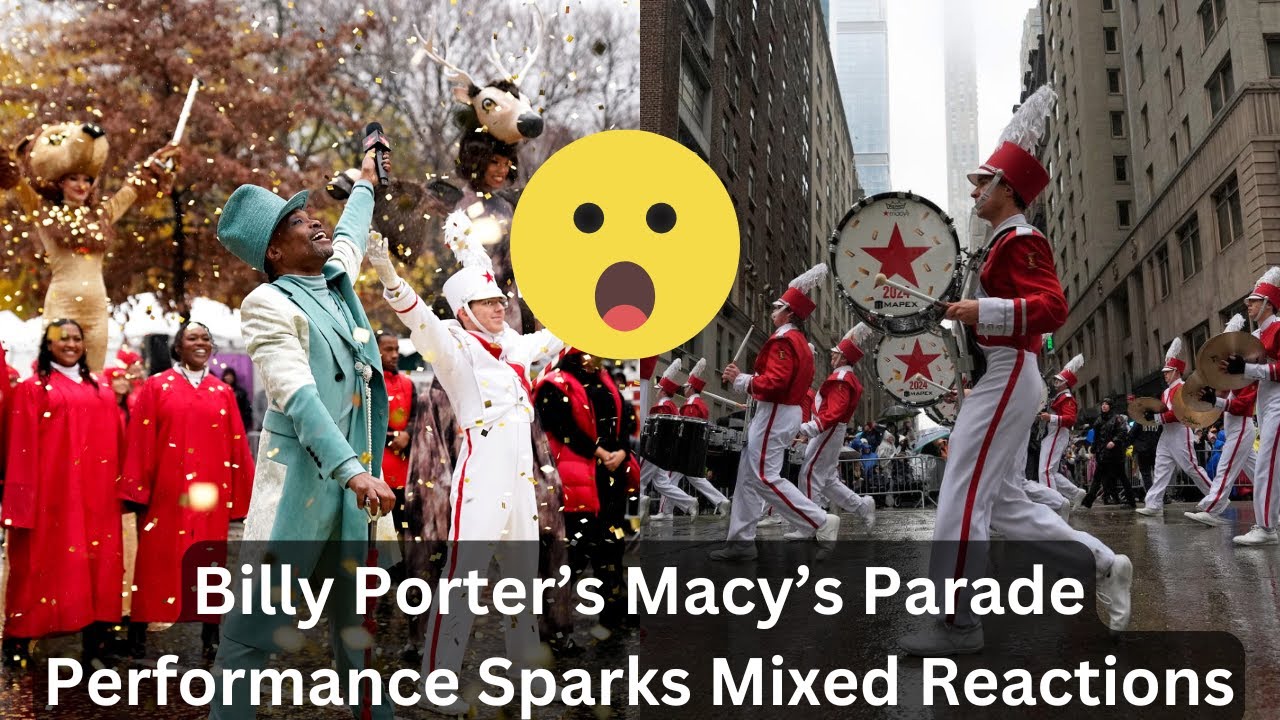 Billy Porter’s performance at the Macy's Thanksgiving Day Parade - YouTube