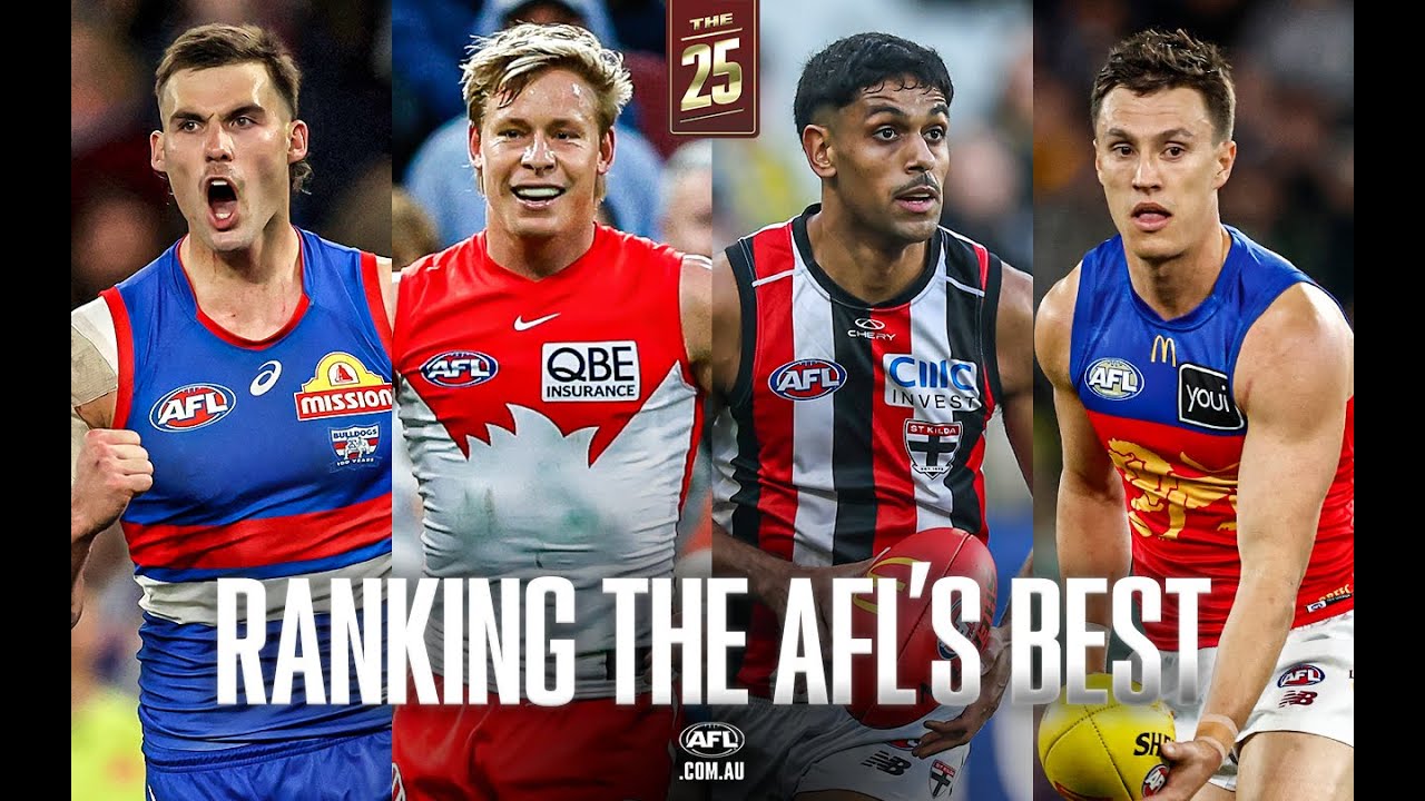 The 25 BEST PLAYERS in the AFL | August 2025 - YouTube