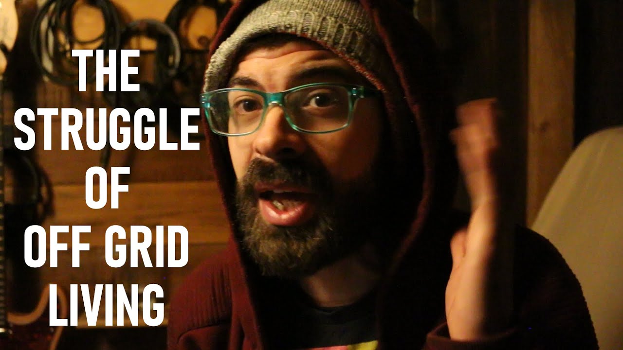 the struggle of being an off grid creator - YouTube