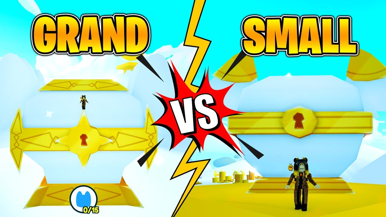 Grand Chest Vs Small Chest! Which is Best? Pet Simulator X - YouTube