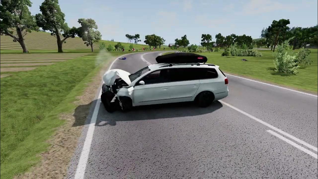 BeamNG.drive Realistic Car Crashes #3 - YouTube