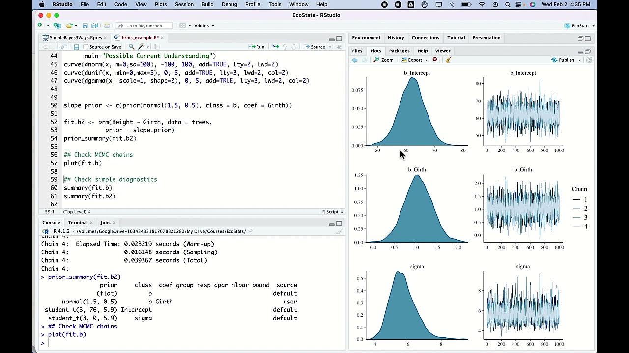 first intro to regression (brms) - YouTube