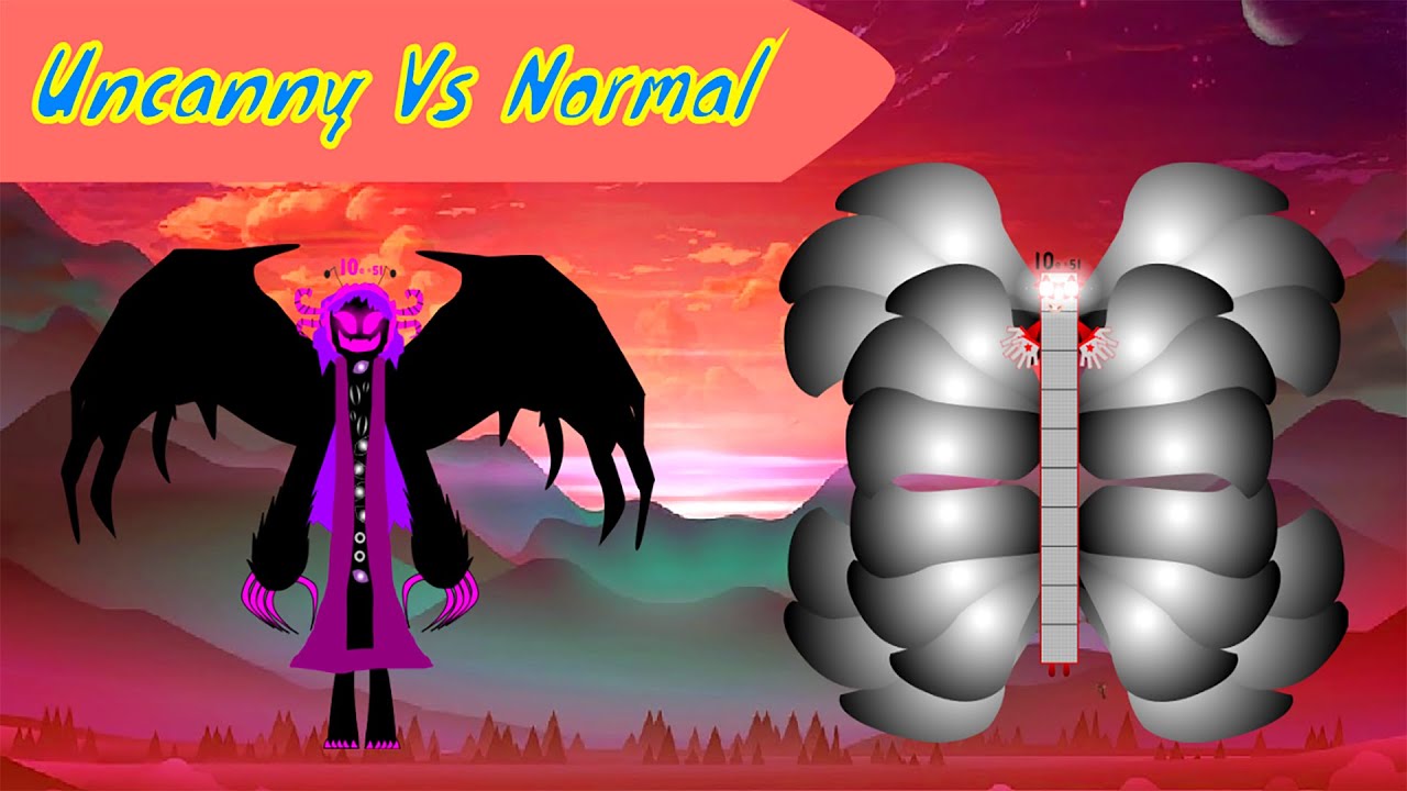 Uncannyblocks Band but Different (1SD-10SD) But Uncanny Vs Normal Remix ...