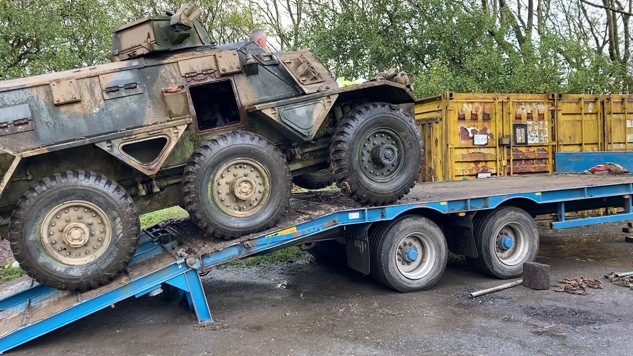 Alvis Saracen APC Recovery (Part two) - YouTube