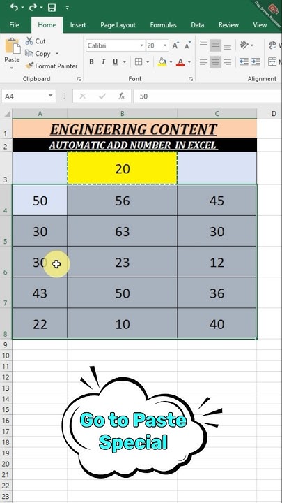Automatic Add Number in Excel #excel #shorts #ytshorts #exceltips # ...