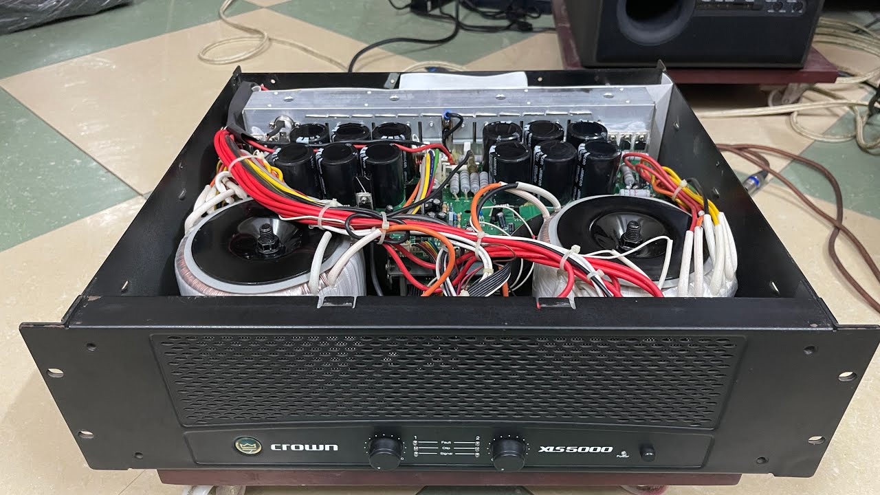 🤝 Đã bán 👍 Crown XLS 5000 khủng Long công suất 5000w cân mọi loại loa ...